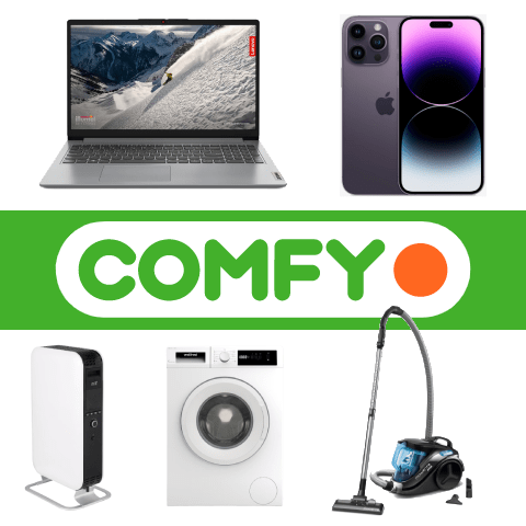 Промокоди Comfy на знижку ≡ Всі акції та купони Комфі на жовтень 2024